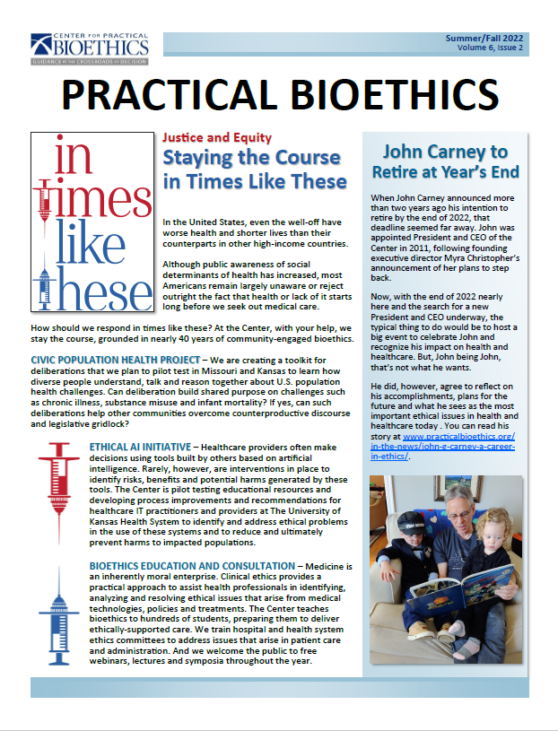 Home - Center for Practical Bioethics